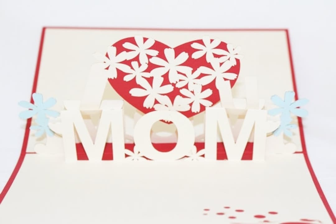 Mother's Day, Pop up Card, Birthday Card, Greeting Card, Birthday Pop ...