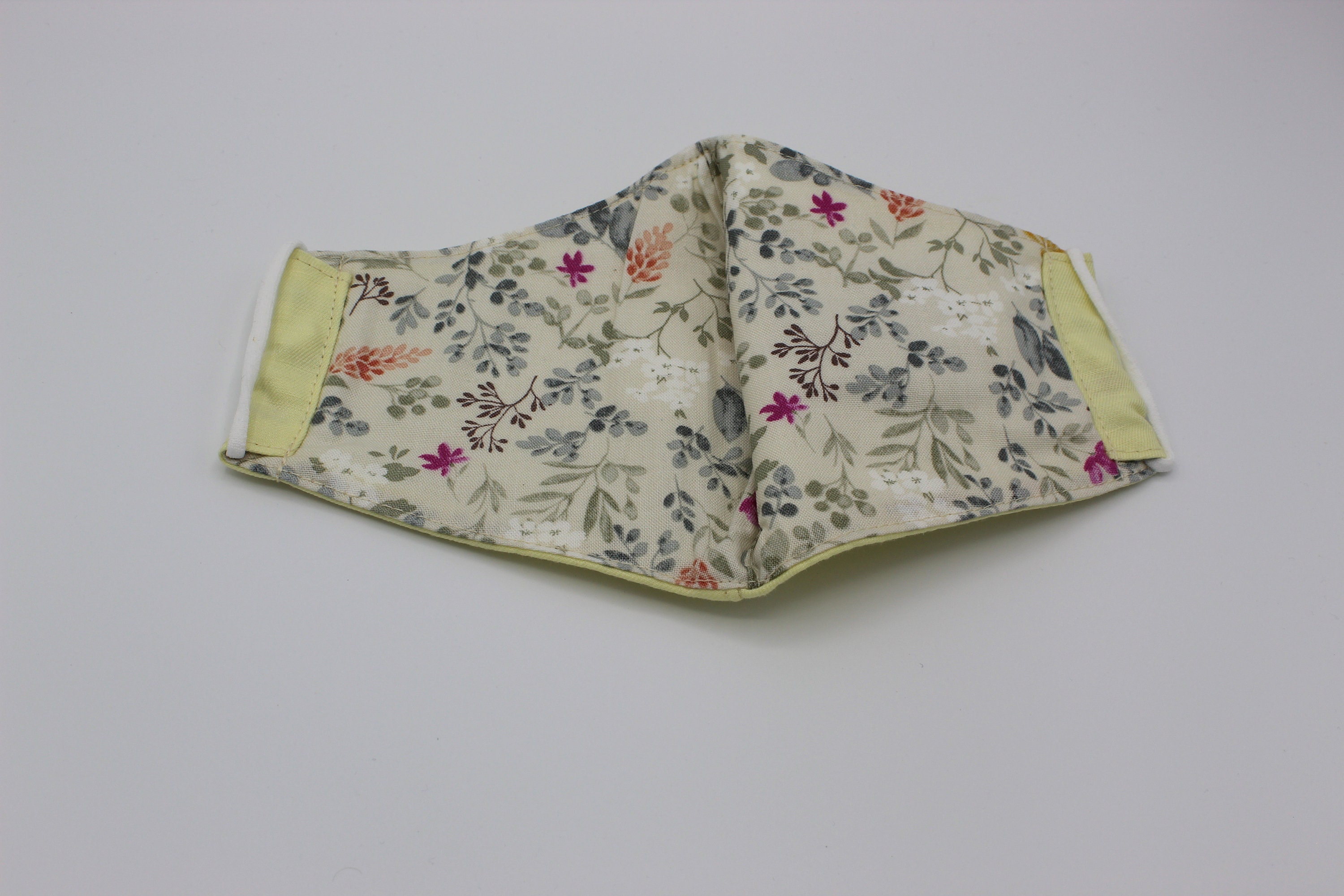 Unique Cactus Hand Embroidered Face Mask Linen Washable - Etsy