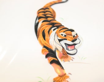 Tiger Get Well Card - Etsy