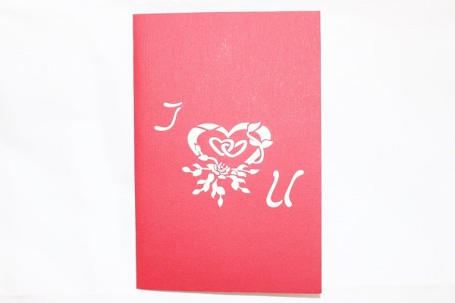 I Love You Letters Pop up Card Birthday Card Greeting Card | Etsy