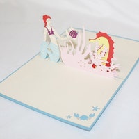 Mermaid Tail Birthday Card for Daughter, Mermaid Funny Birthday Card ...