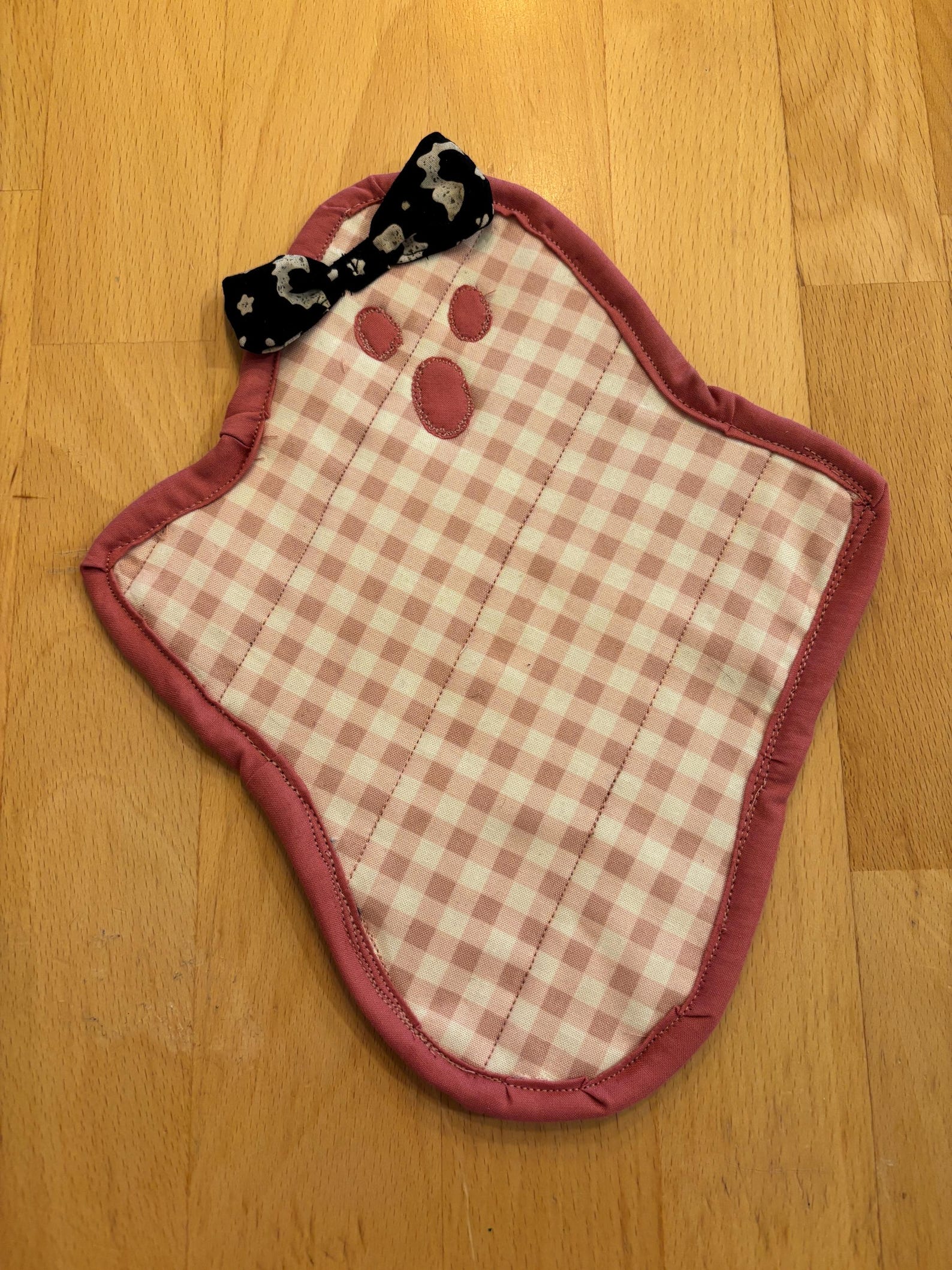 Handmade Ghost Hot Pads – Cute Halloween Kitchen Decor in Pink, Orange ...