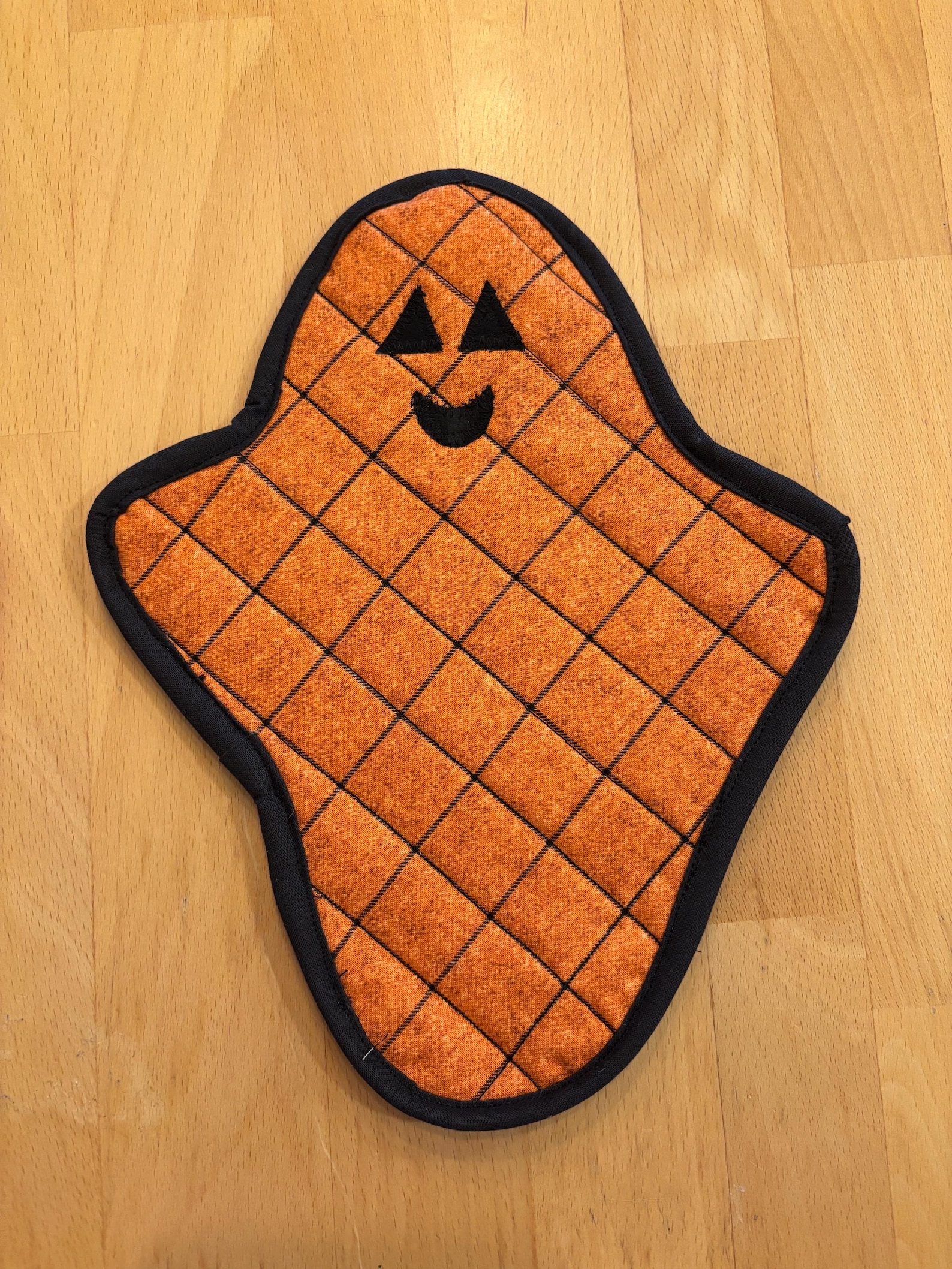 Handmade Ghost Hot Pads – Cute Halloween Kitchen Decor in Pink, Orange ...