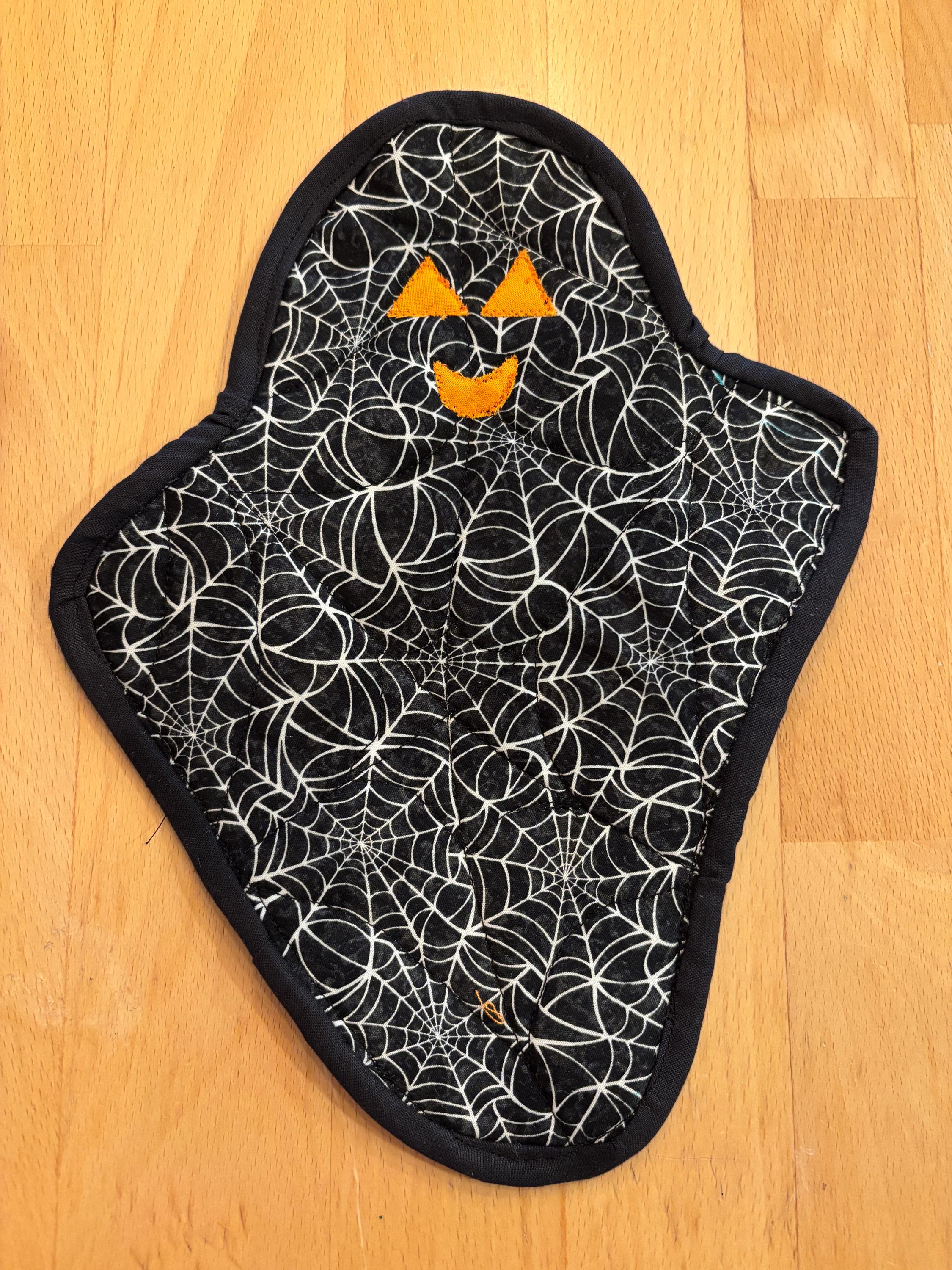 Handmade Ghost Hot Pads – Cute Halloween Kitchen Decor in Pink, Orange ...
