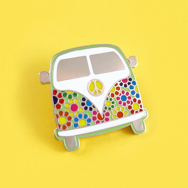 Hippie Pin - Etsy