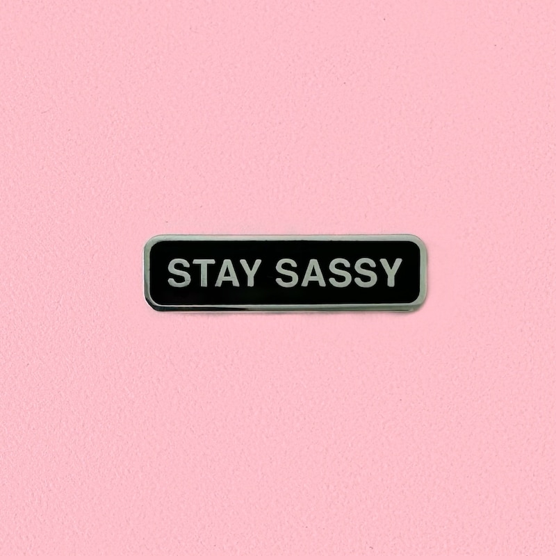 Sassy Pin - Etsy