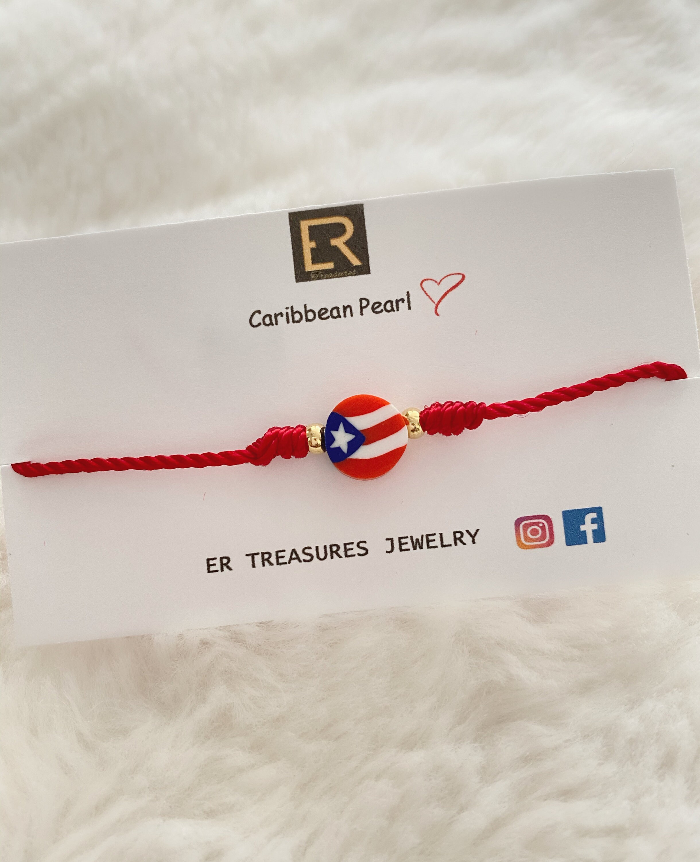 Puerto Rico Bracelet Puerto Rico Flag Bracelet Puerto Rico | Etsy