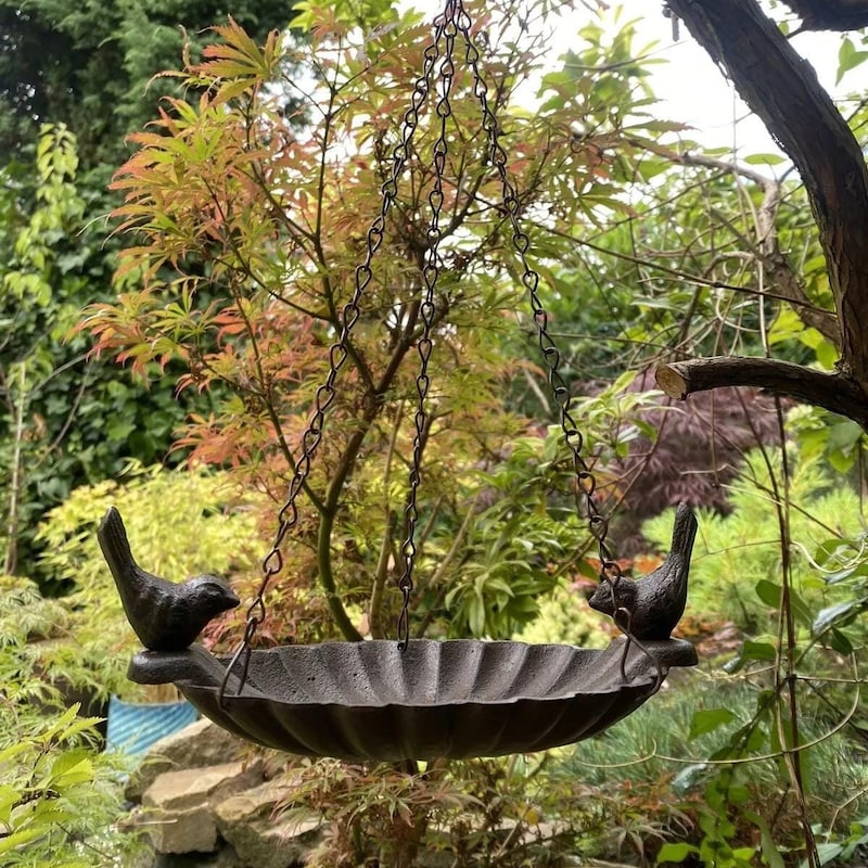 Hanging Bird Water Bath - Etsy UK
