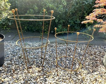 Tall Commercial Grade, Antique Style Metal Herbaceous Perennial/peony ...