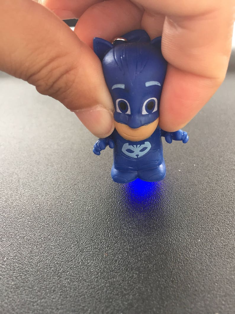 PJ Masks Micro Lite keychains | Etsy