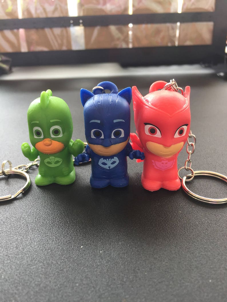 PJ Masks Micro Lite keychains | Etsy