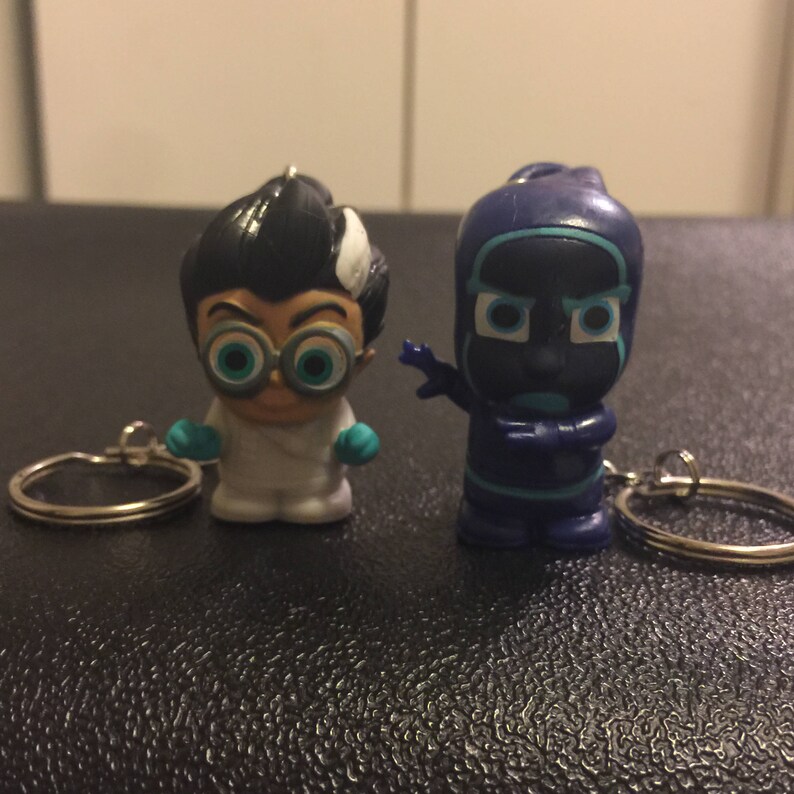 PJ Masks Micro Lite keychains | Etsy