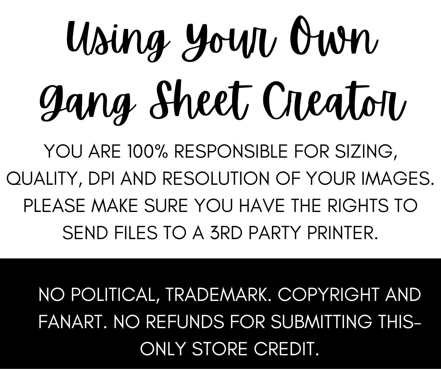 Custom DTF Gang Sheet, Dtf Transfers Ready to Press, Gang Sheet, DTF ...