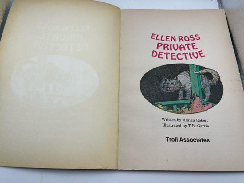 Ellen Ross Private Detective Book by Adrian Robert - Etsy