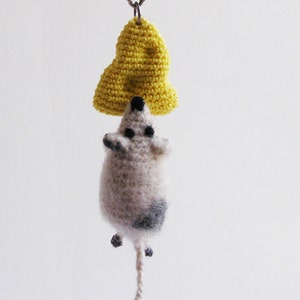 Keychain Pendant Mouse Pendant Mouse Necklace Girl - Etsy