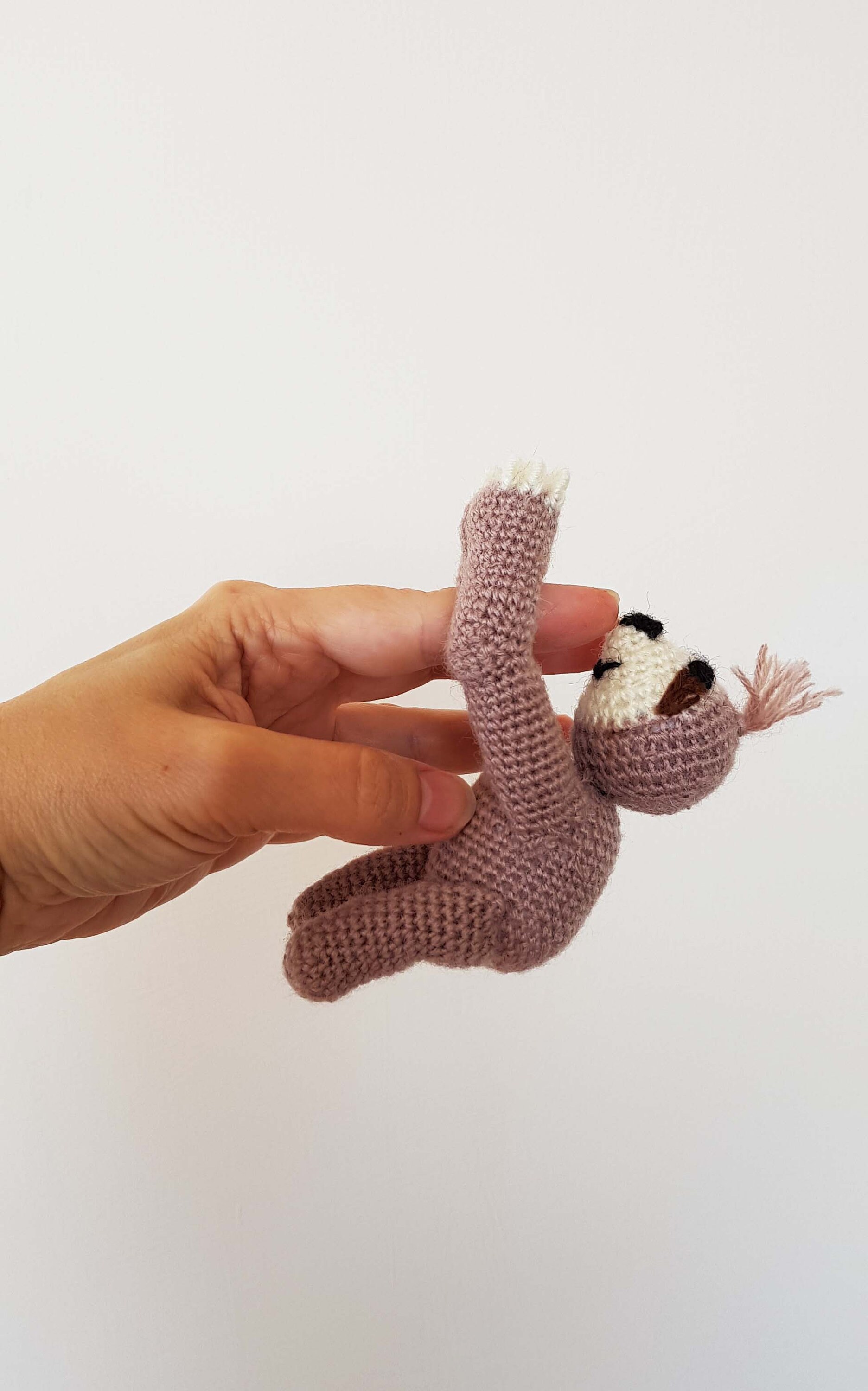 Amigurumi Sloth, Crochet Plushy Sloth, Stuffed Animal Toy, Baby Shower ...