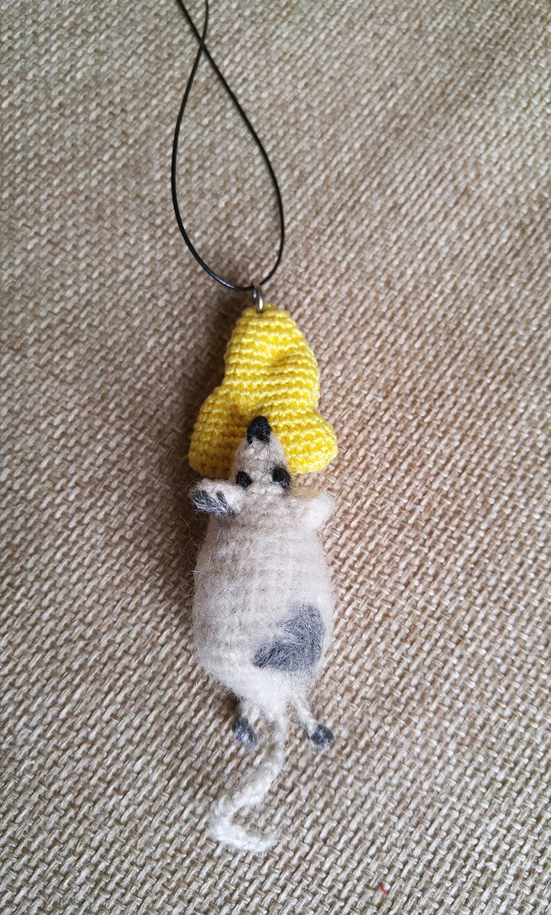 Keychain Pendant Mouse Pendant Mouse Necklace Girl - Etsy