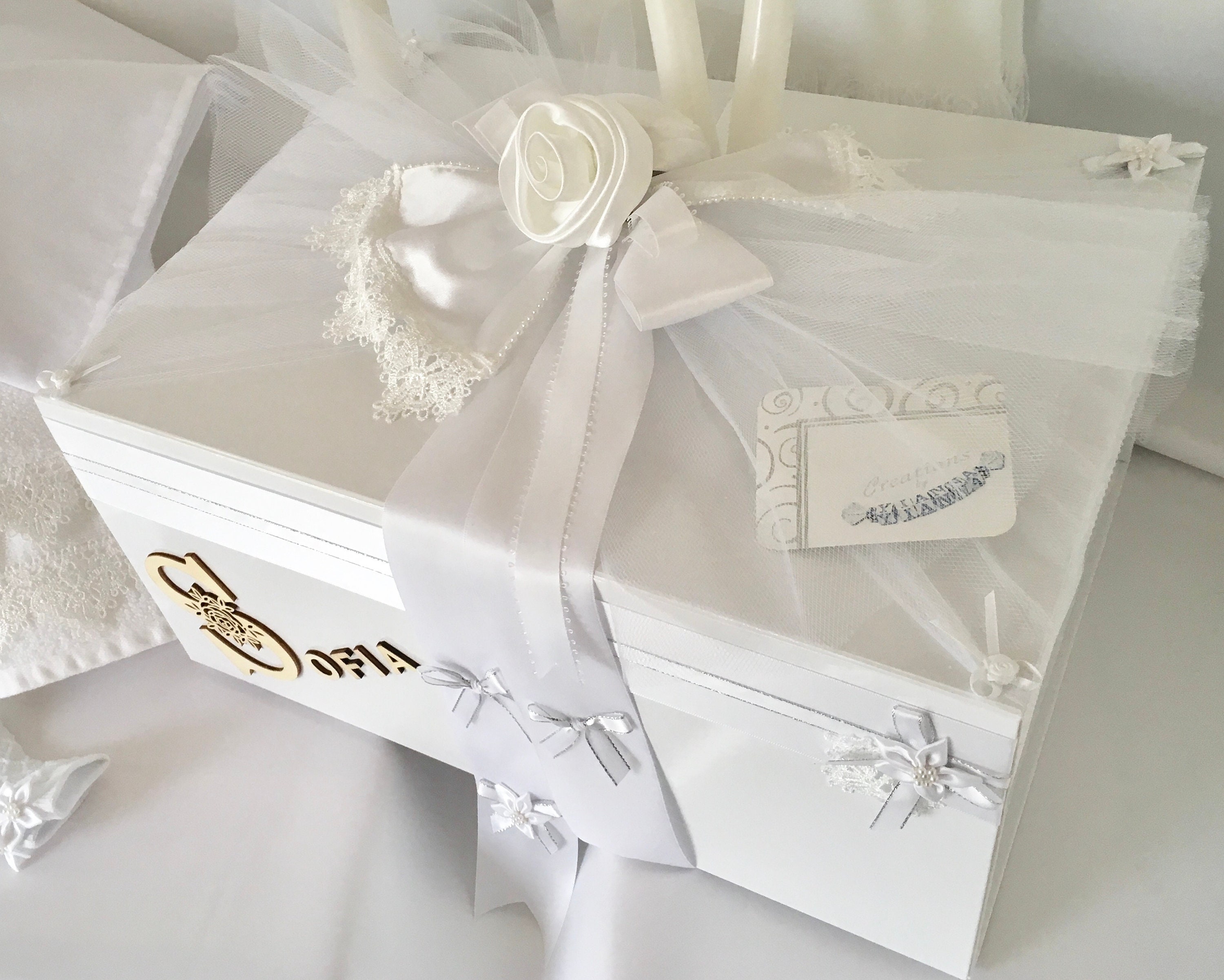 Keepsake Box-Baptism Box-Personalized Box-Orthodox Baptism | Etsy