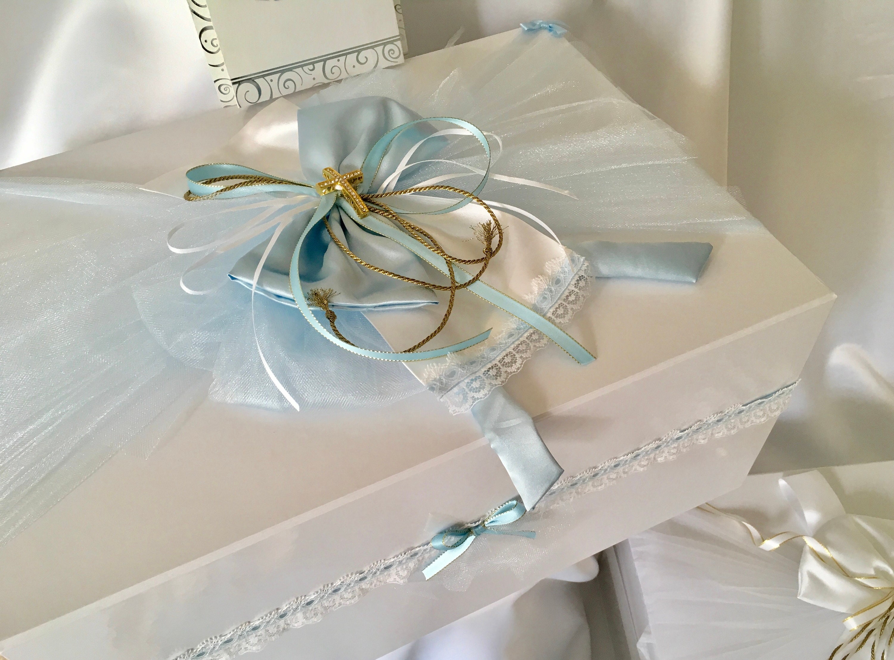 Keepsake Box-Baptism Box-Personalized Box-Orthodox Baptism | Etsy