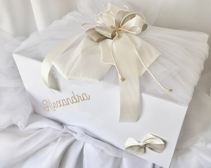 Keepsake Box-baptism Box-personalized Box-orthodox Baptism | Etsy