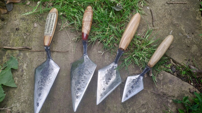 Large Hand Forged Pointing Trowel Archaeology Trowel | Etsy