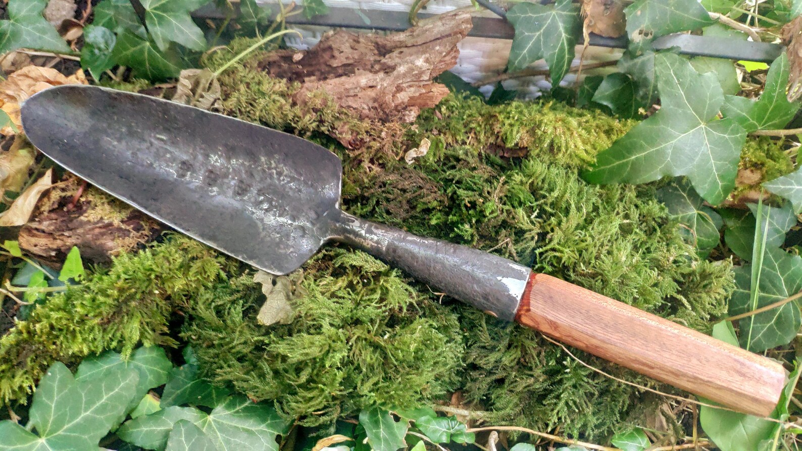 Hand Forged Garden Trowel, Heavy Duty Bulb Planter - Etsy