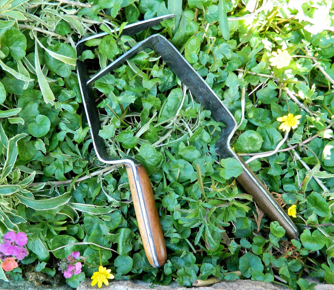 Krafse Crooked Hoe, Digging Hoe, Gardening or Archaeology, Blacksmith ...