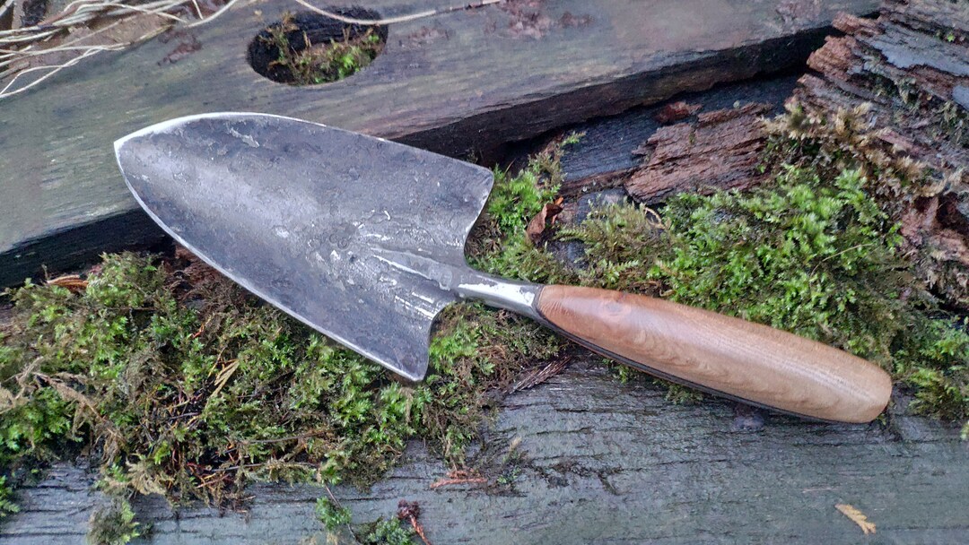 Hand Forged Garden Trowel Handmade by Dr Zech, Custom Designs Available ...