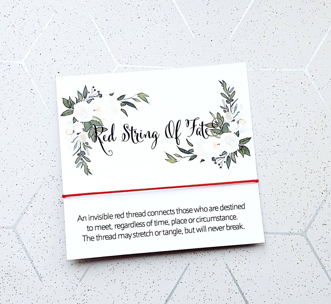 Red String Bracelet, Simple Cord Bracelet, Kabbalah Red Thread Bracelet ...