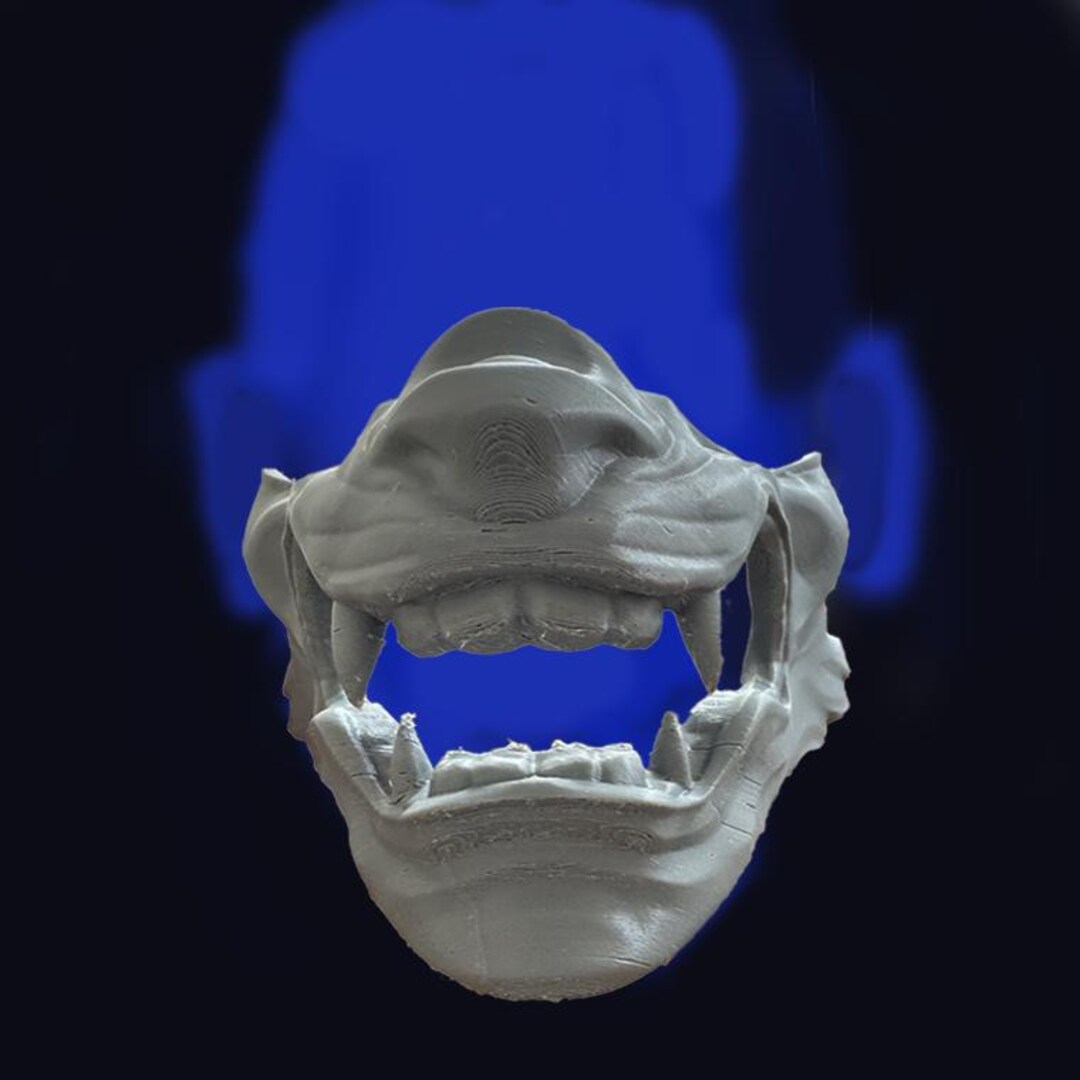 Samurai Wolf Mask (ghost of Tsushima) - Etsy