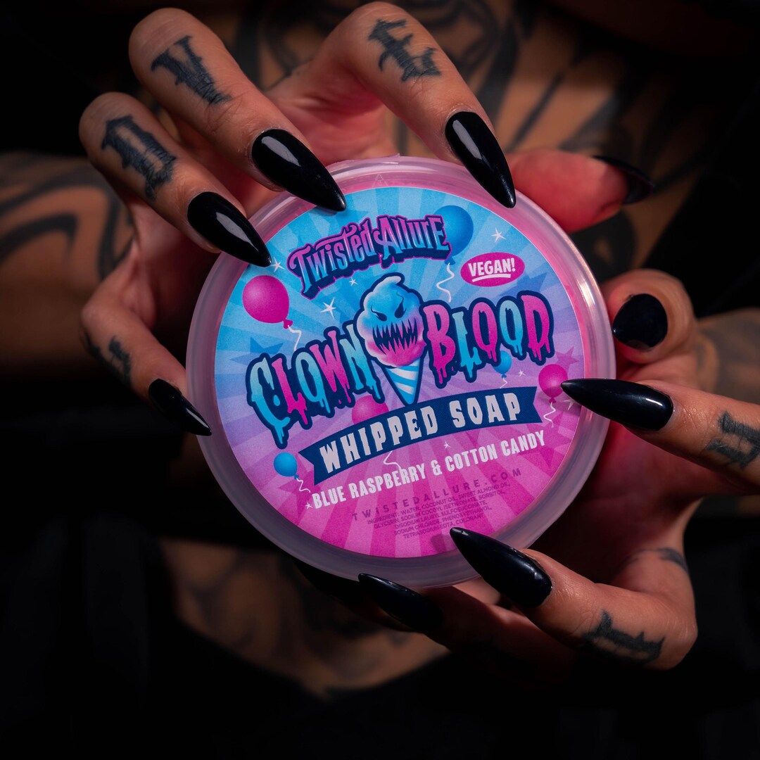 Clown Blood Whipped Soap | Whipped Soap | Soap | Body Wash | Clown Soap ...