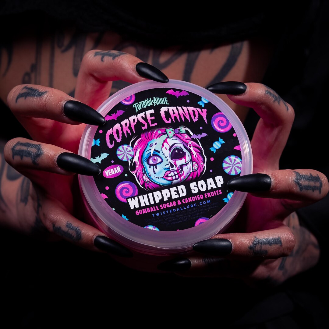 Corpse Candy Whipped Soap | Whipped Soap | Soap | Body Wash | Spooky ...