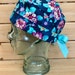 Pinkberry Lantana Scrub Cap ~ Ponytail Surgical Scrub Hats ~ Women's ...