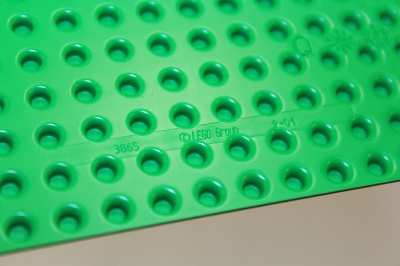 Genuine LEGO Base Plates - LOT of 2 - Small 8x16 Peg - 5" X 2.5 ...