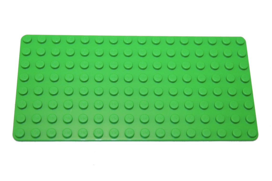 Genuine LEGO Base Plates - LOT of 2 - Small 8x16 Peg - 5" X 2.5 ...