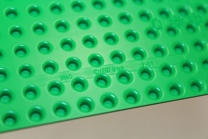 Genuine LEGO Base Plates - LOT of 4 - Small 8x16 Peg - 5" X 2.5 ...