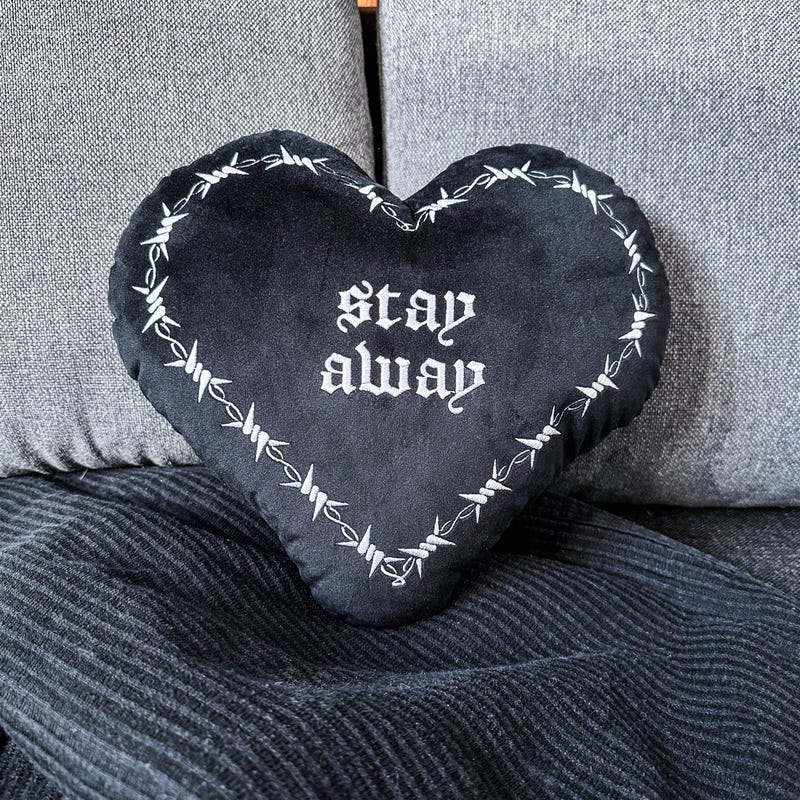 Goth Pillow - Etsy