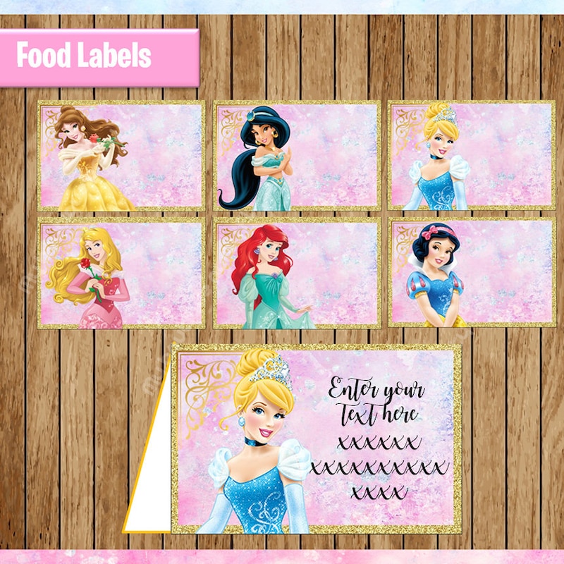Party Food Labels - Etsy