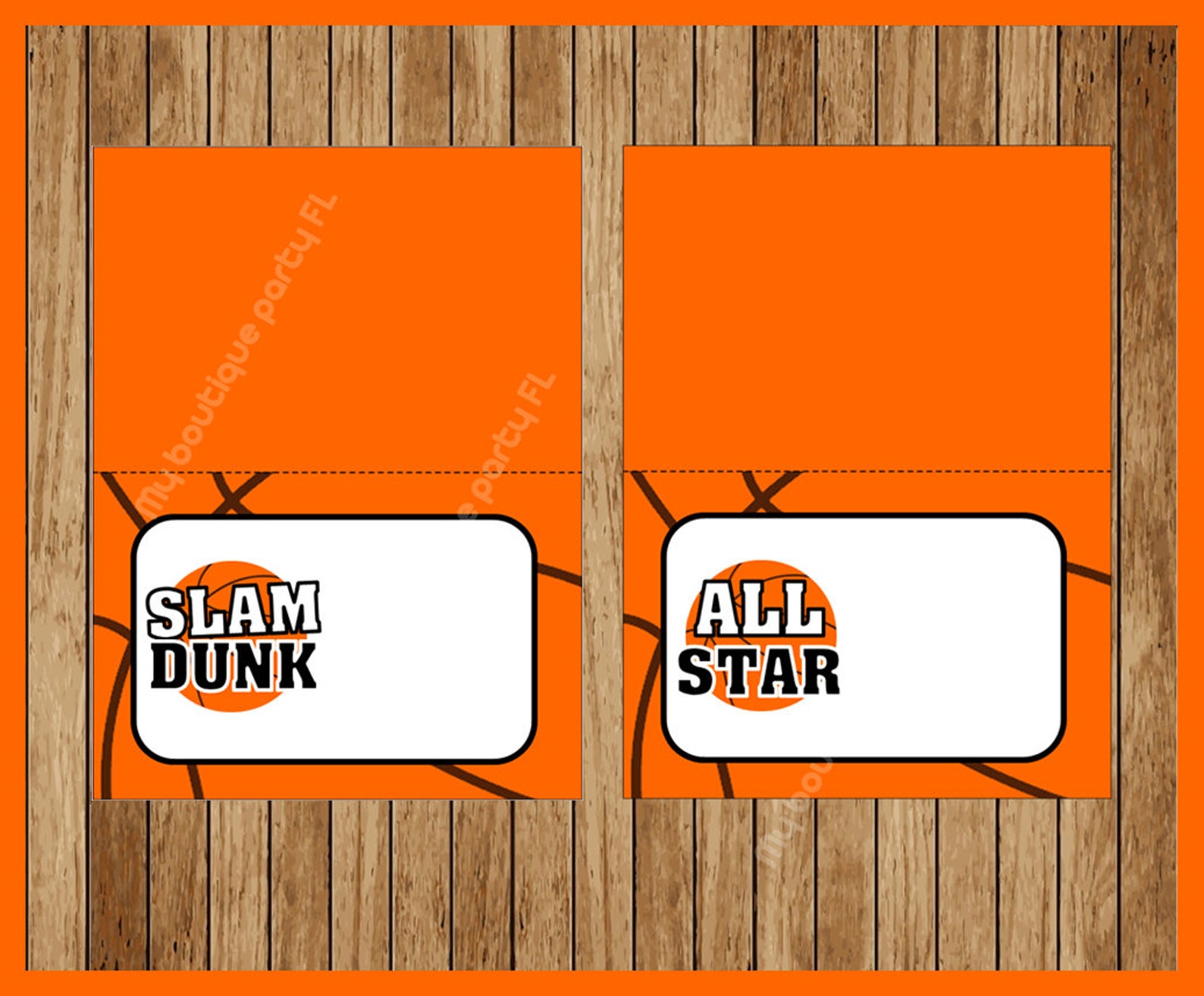 Basketball Food Labels Instant Download Basketball Food Tent - Etsy