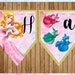 Princess Aurora Banner, Printable Princess Triangle Banner, Sleeping ...