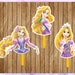 Rapunzel Cupcake Toppers Tangled Cupcake Toppers Printable - Etsy México