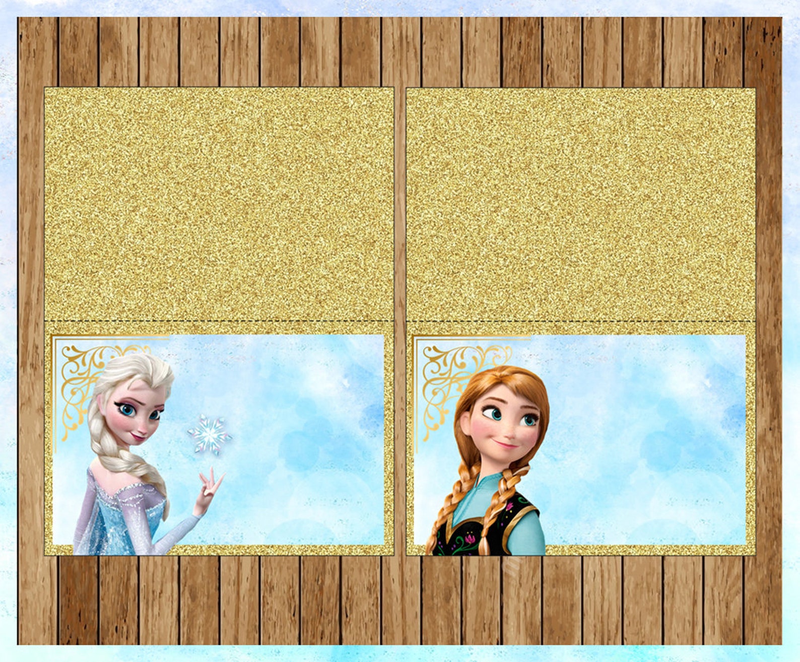 Frozen Food Labels, Printable Princess Food Tent Cards, Princess Elsa ...