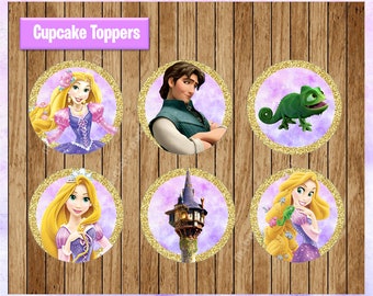 Princess Belle Toppers Instant Download Printable Disney | Etsy