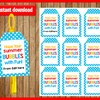Princess Ariel Food Labels, Printable Princess Food Tent Cards, Litte ...