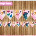 Princess Aurora Banner, Printable Princess Triangle Banner, Sleeping ...