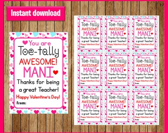 Mani Pedi Valentine - Etsy