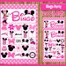Minnie Mouse 20 Cards Instant Download, Printable Minnie Mouse Bingo ...
