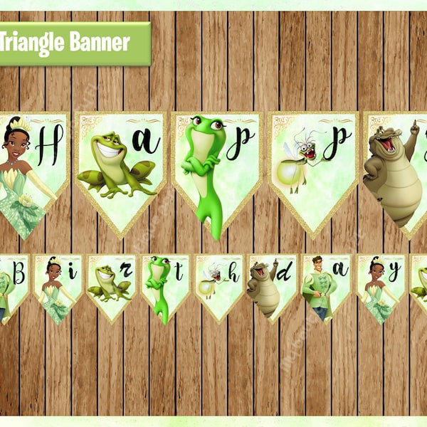 Frog Birthday Banner - Etsy