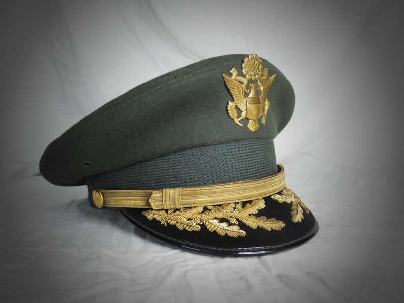 Us Military Army Officer's Cap Us Army Vietnam - Etsy