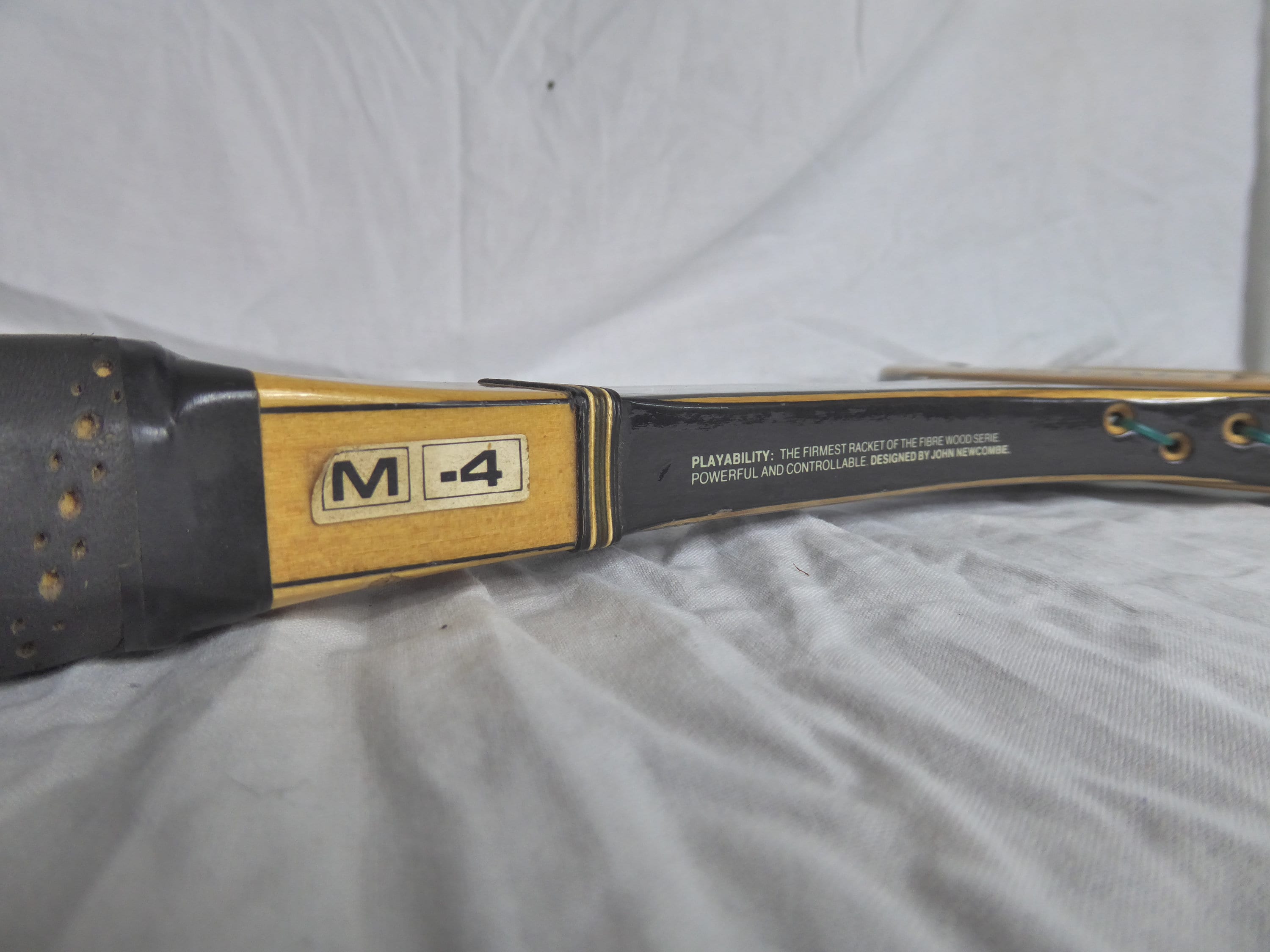 Wooden Tennis Racket SNAUWAERT John Newcombe - Etsy